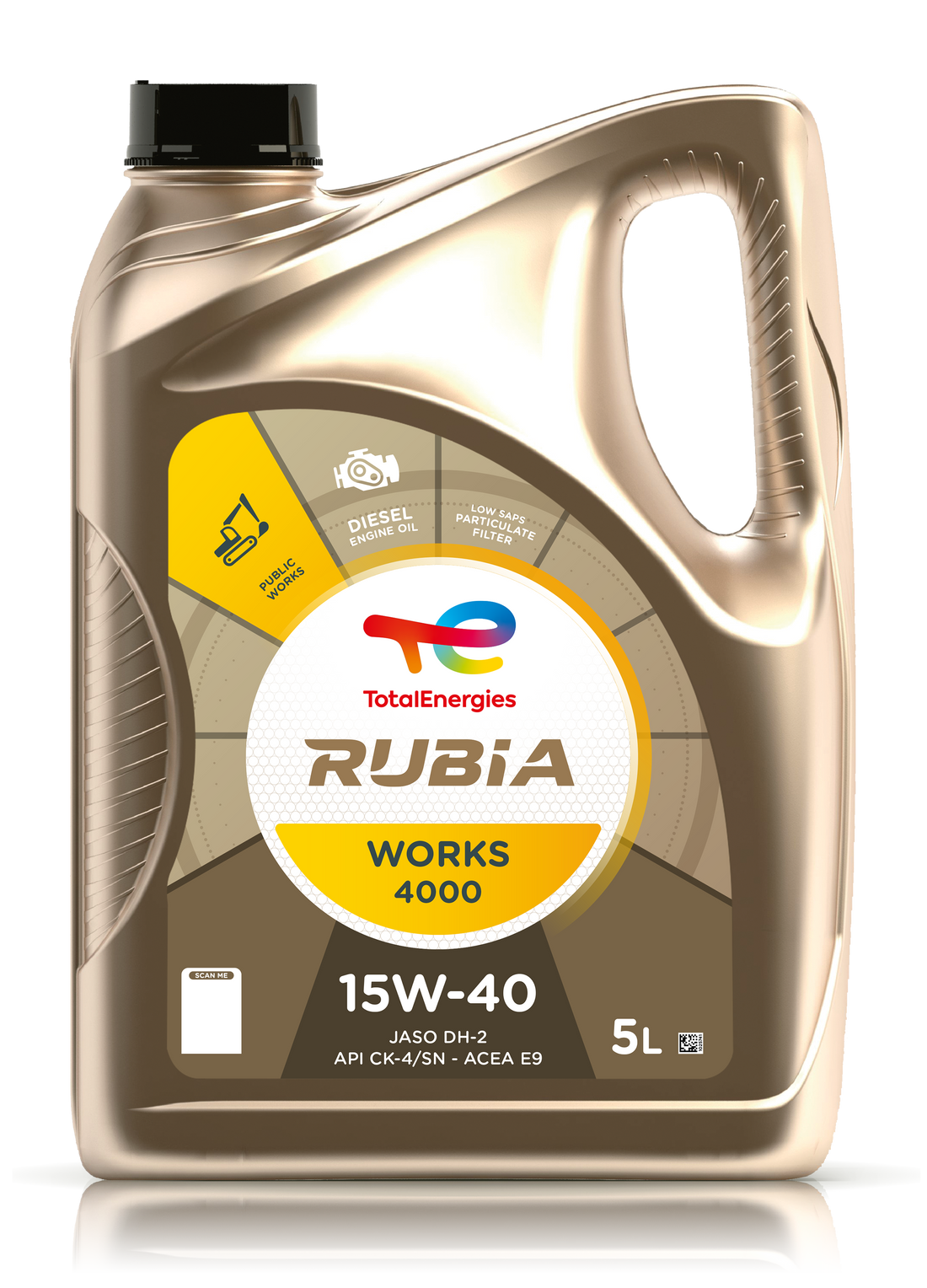 TotalEnergies RUBIA WORKS 4000 15W40 Engine Oil – TotalEnergies Perth